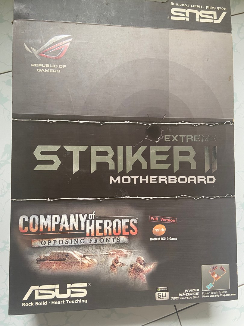 ASUS ROG Extreme Striker II Motherboard, Computers & Tech, Parts ...