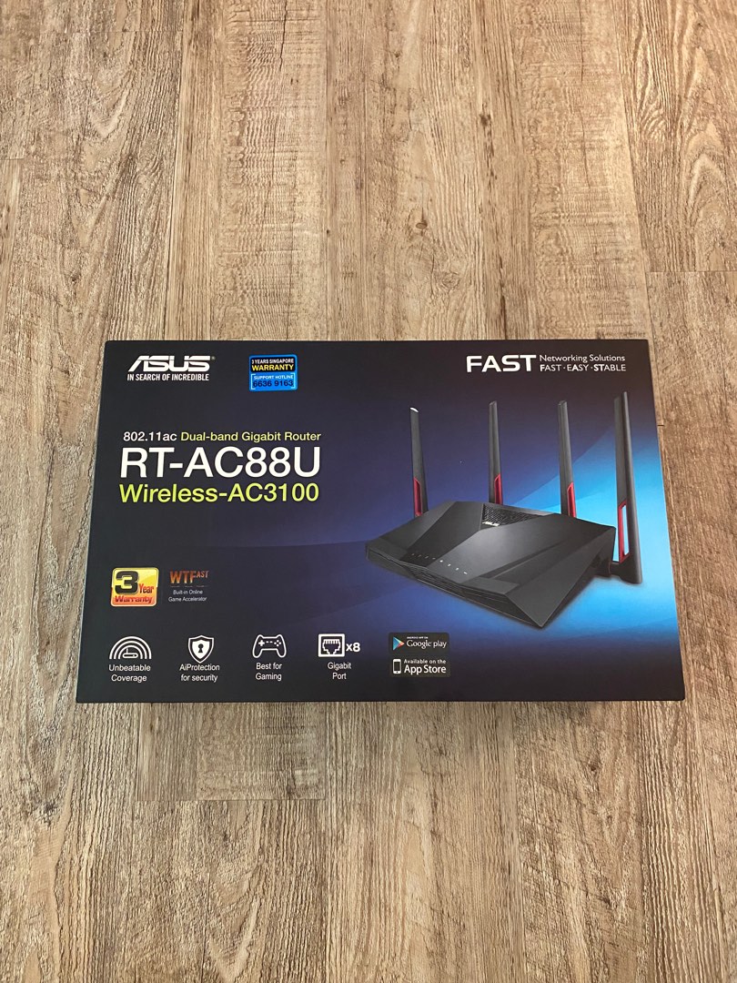Asus RT-AC88U, Computers & Tech, Parts & Accessories, Networking on ...