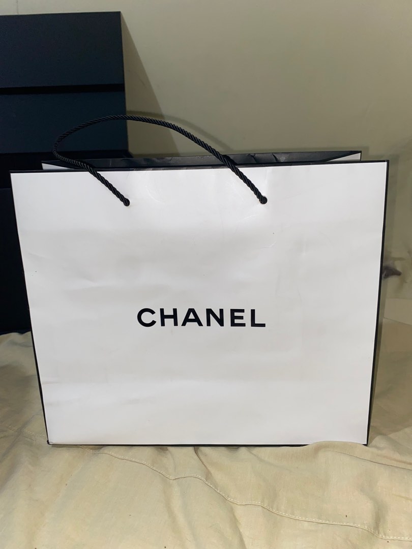 Authentic Chanel Paperbag Guaranteed orig, Luxury, Bags & Wallets on ...