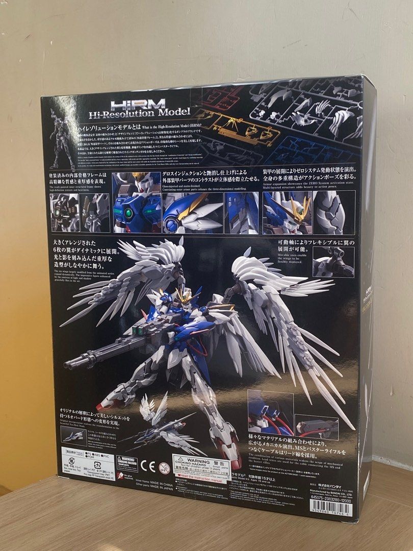 Bandai HiRM Hi-Resolution Model Wong Gundam Zero EW, 興趣及遊戲, 玩具 & 遊戲類 - Carousell