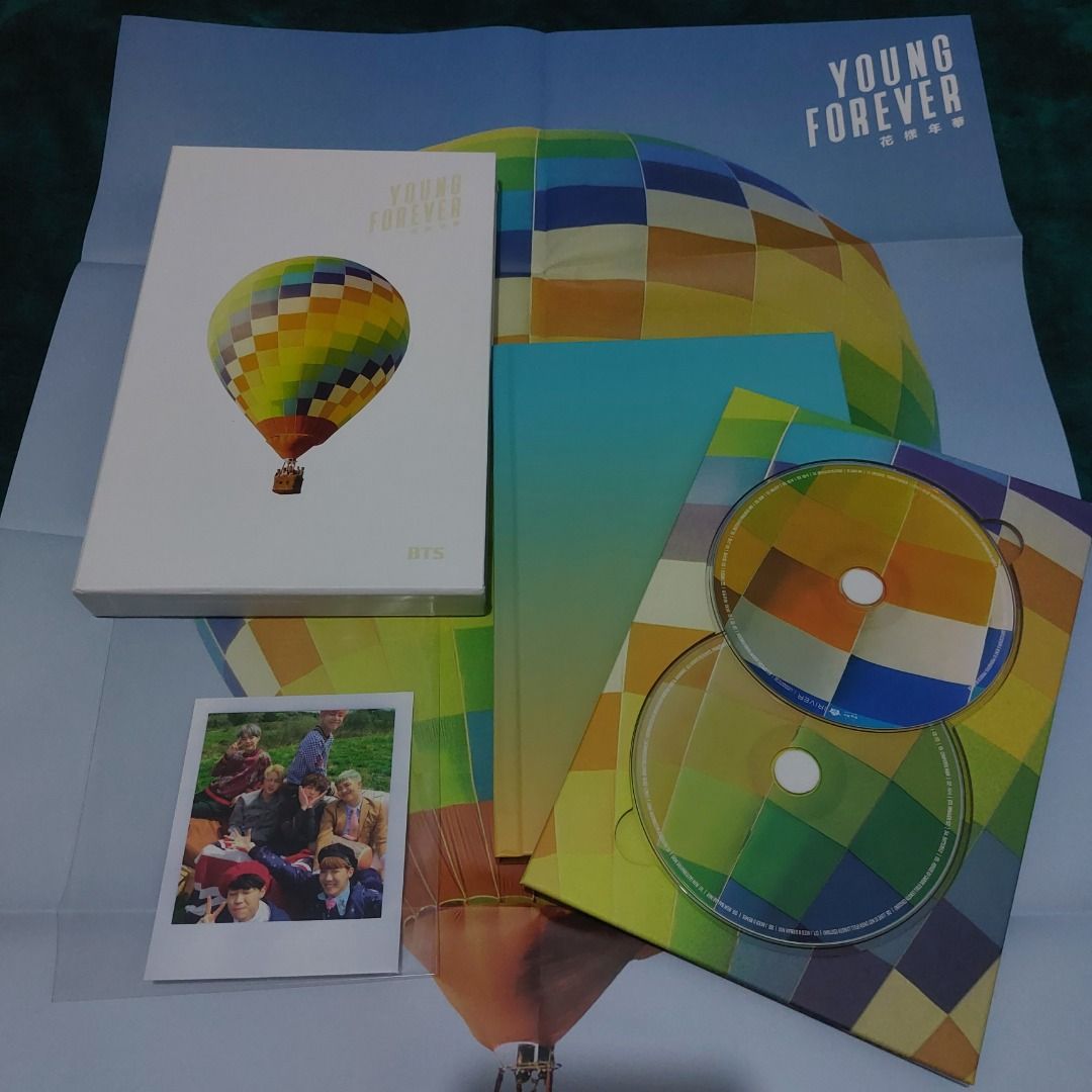 Bangtan BTS Young Forever Day Version Album (Complete Inclusions) Group ...