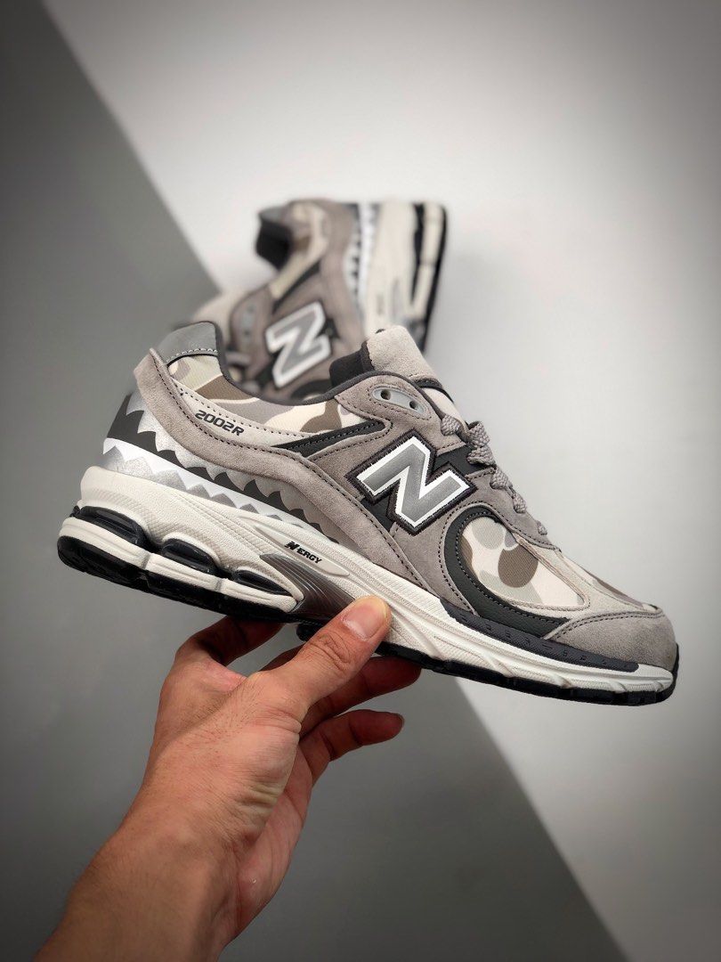 BAPE X NEW BALANCE 2002R ‘APES TOGETHER STRONG - GREY CAMO’, Luxury ...