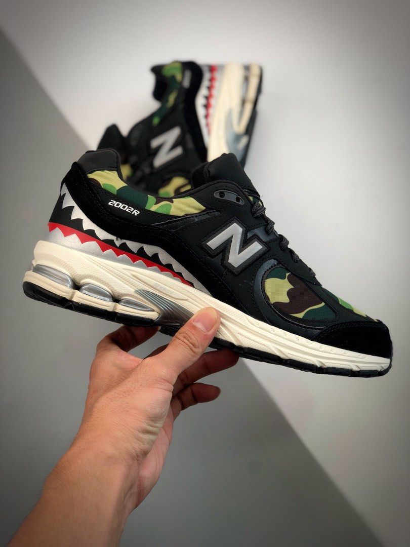 BAPE X NEW BALANCE 2002R ‘APES TOGETHER STRONG - CAMO’, Luxury ...