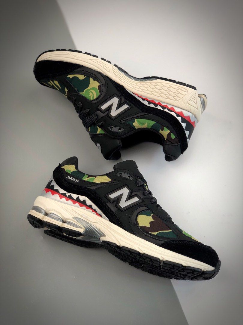 BAPE X NEW BALANCE 2002R ‘APES TOGETHER STRONG - CAMO’, Luxury ...