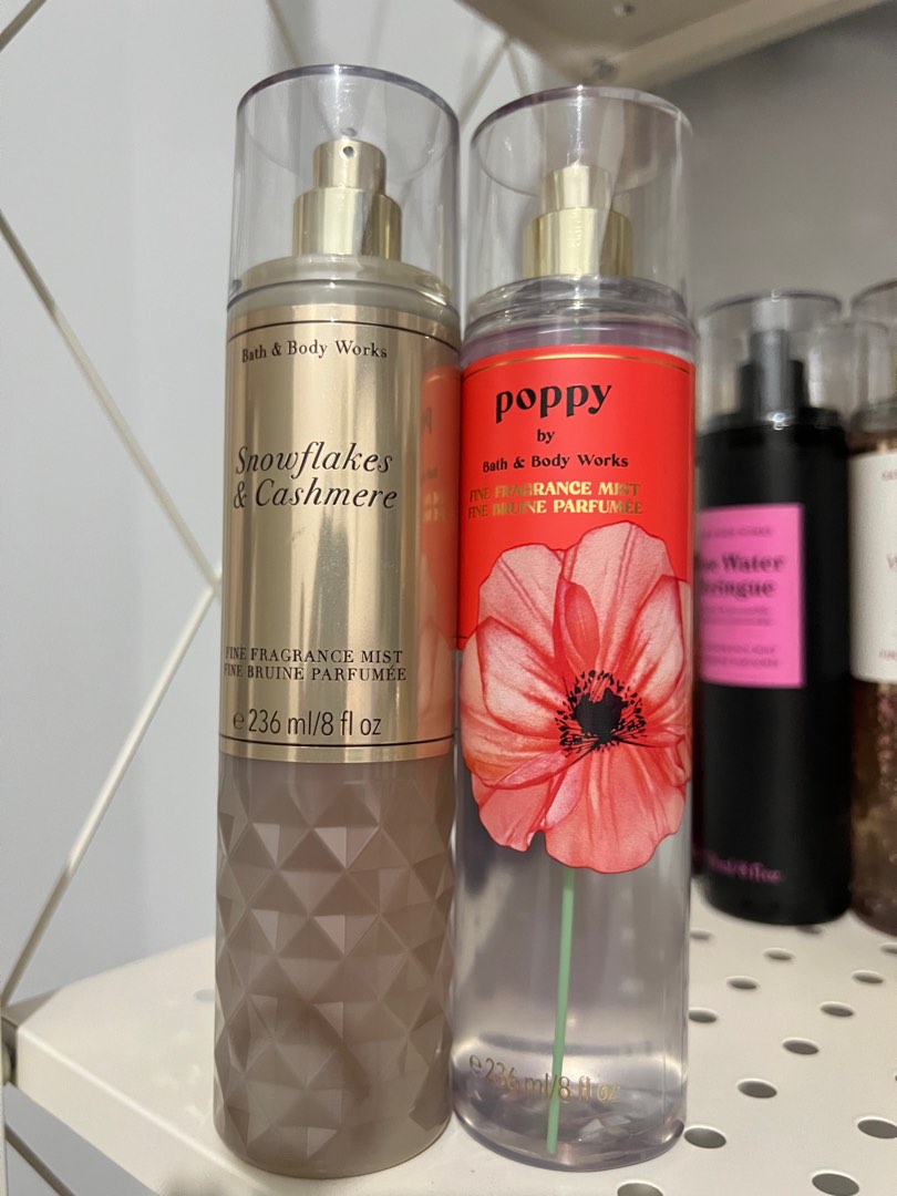 Bath & Body Works Poppy Fragrance Mist, Beauty & Personal Care ...