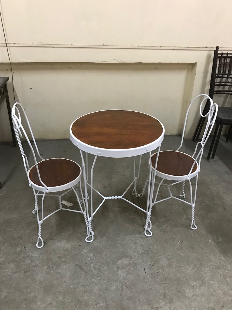 Batibot table and chairs, Furniture & Home Living, Furniture, Tables ...