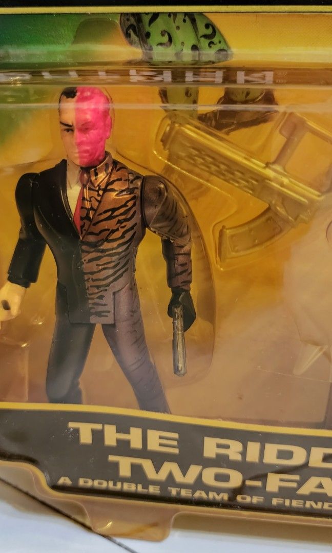Batman Forever Riddler and Two-face 2-pack Action Figure Set, Hobbies ...