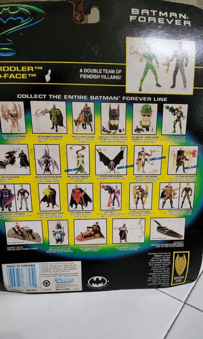 Batman Forever Riddler and Two-face 2-pack Action Figure Set, Hobbies ...