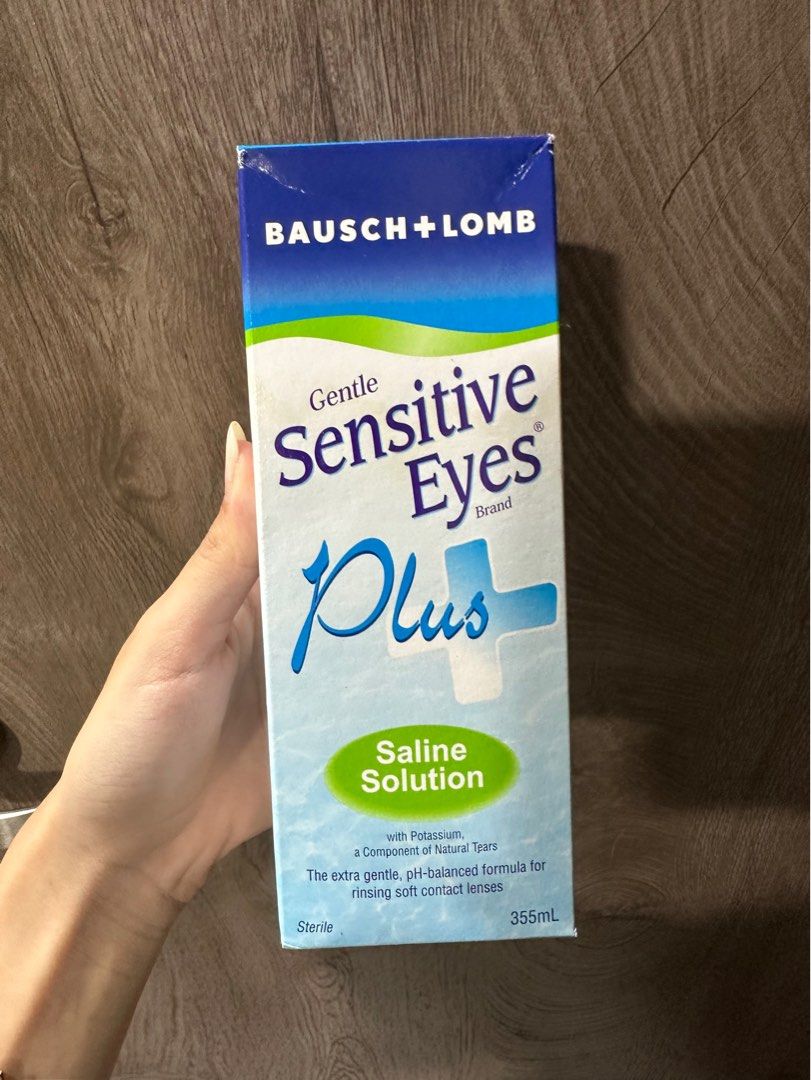 Bausch + Lomb Sensitive Contact Lens Solution, Beauty & Personal Care ...