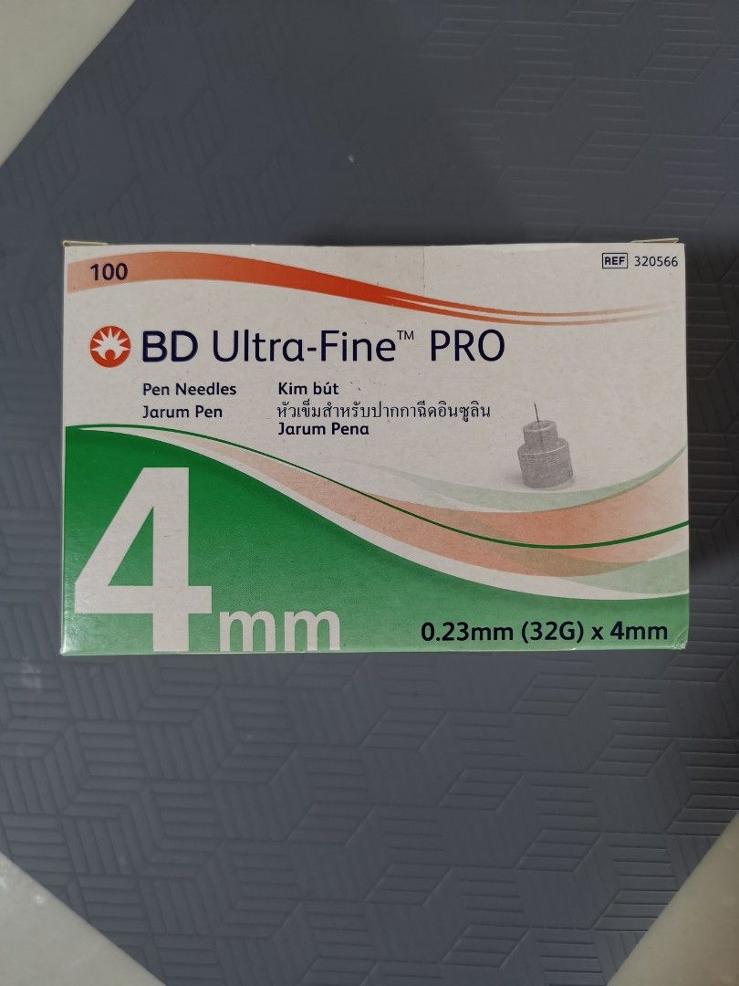 BD Ultra Fine PRO 4mm, Health & Nutrition, Medical Supplies & Tools on Carousell