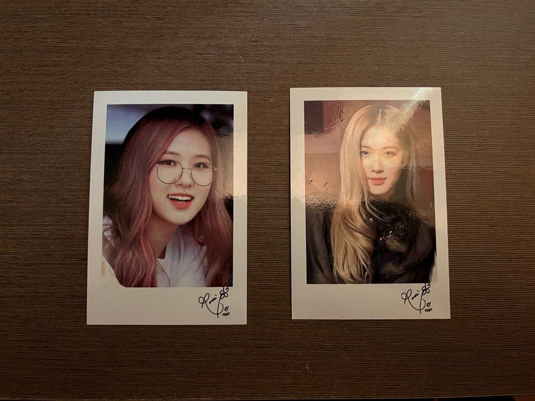 blackpink rose merch, Hobbies & Toys, Memorabilia & Collectibles, K ...