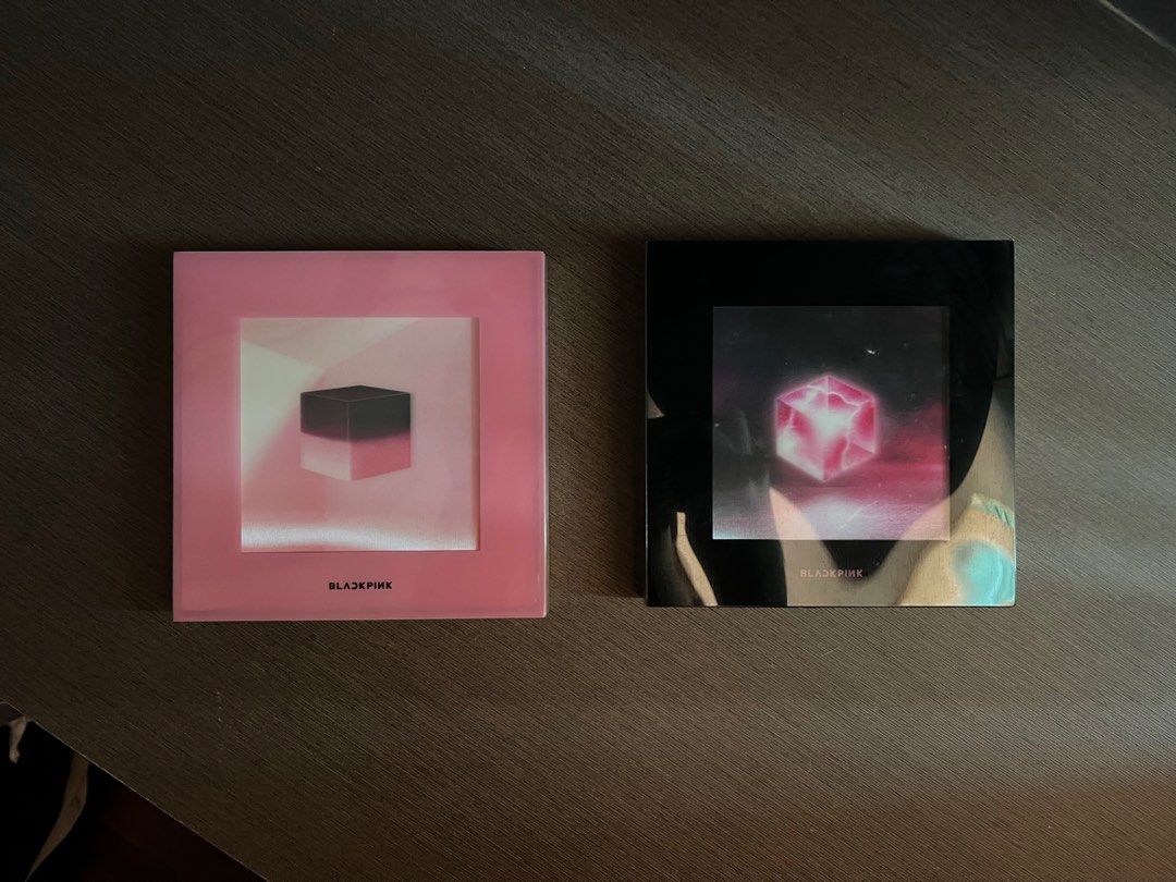 Blackpink square up albums (black and pink versions), Hobbies & Toys ...