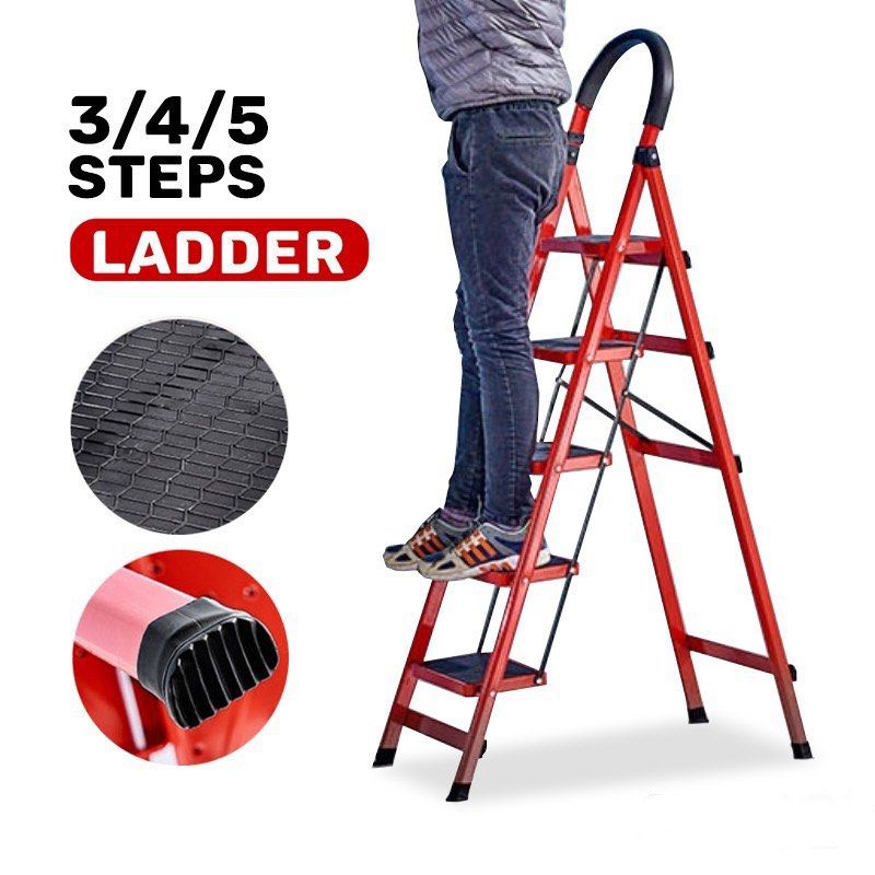 BN 3/4/5 Steps Ladder, Furniture & Home Living, Home Improvement ...