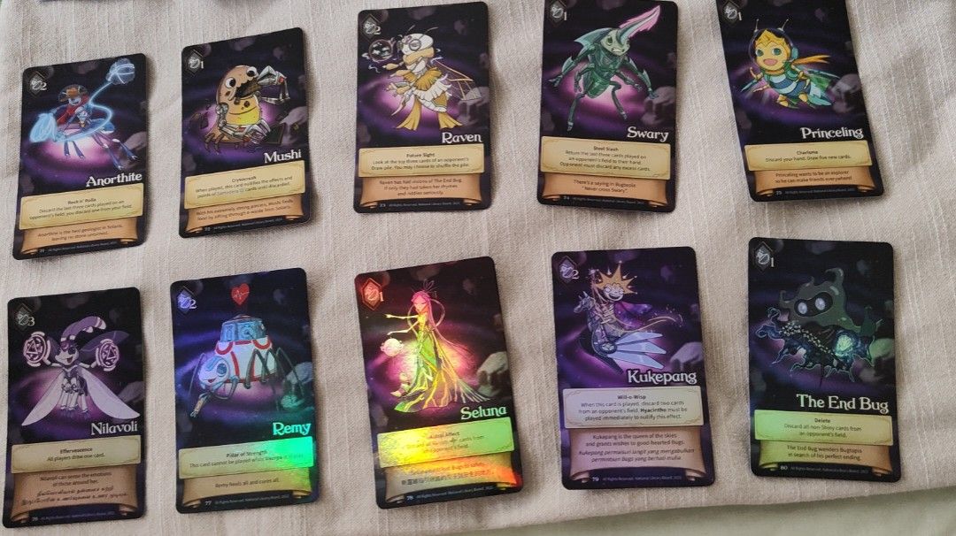 Book bug cards, Hobbies & Toys, Toys & Games on Carousell