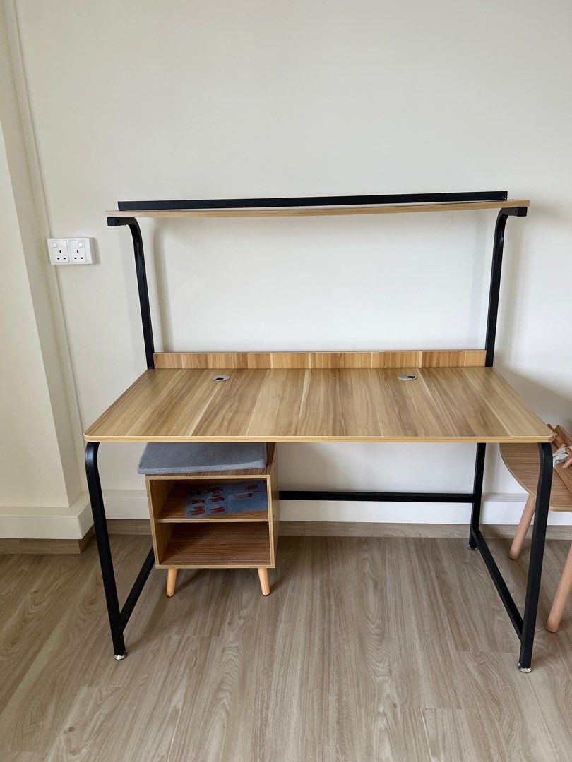 *Brand New* 1.2m wide Muji Study Table, Furniture & Home Living ...