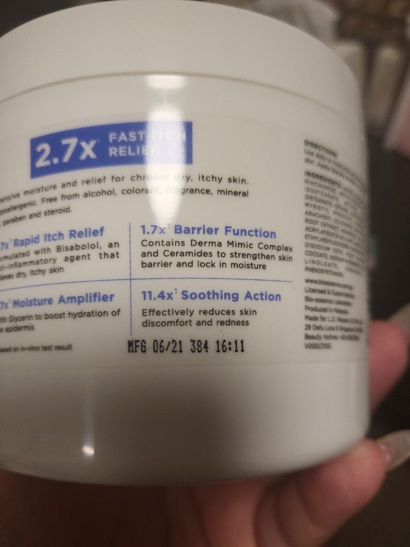 Brand New Derma Lab Gentle Relief Cream, Beauty & Personal Care, Bath ...