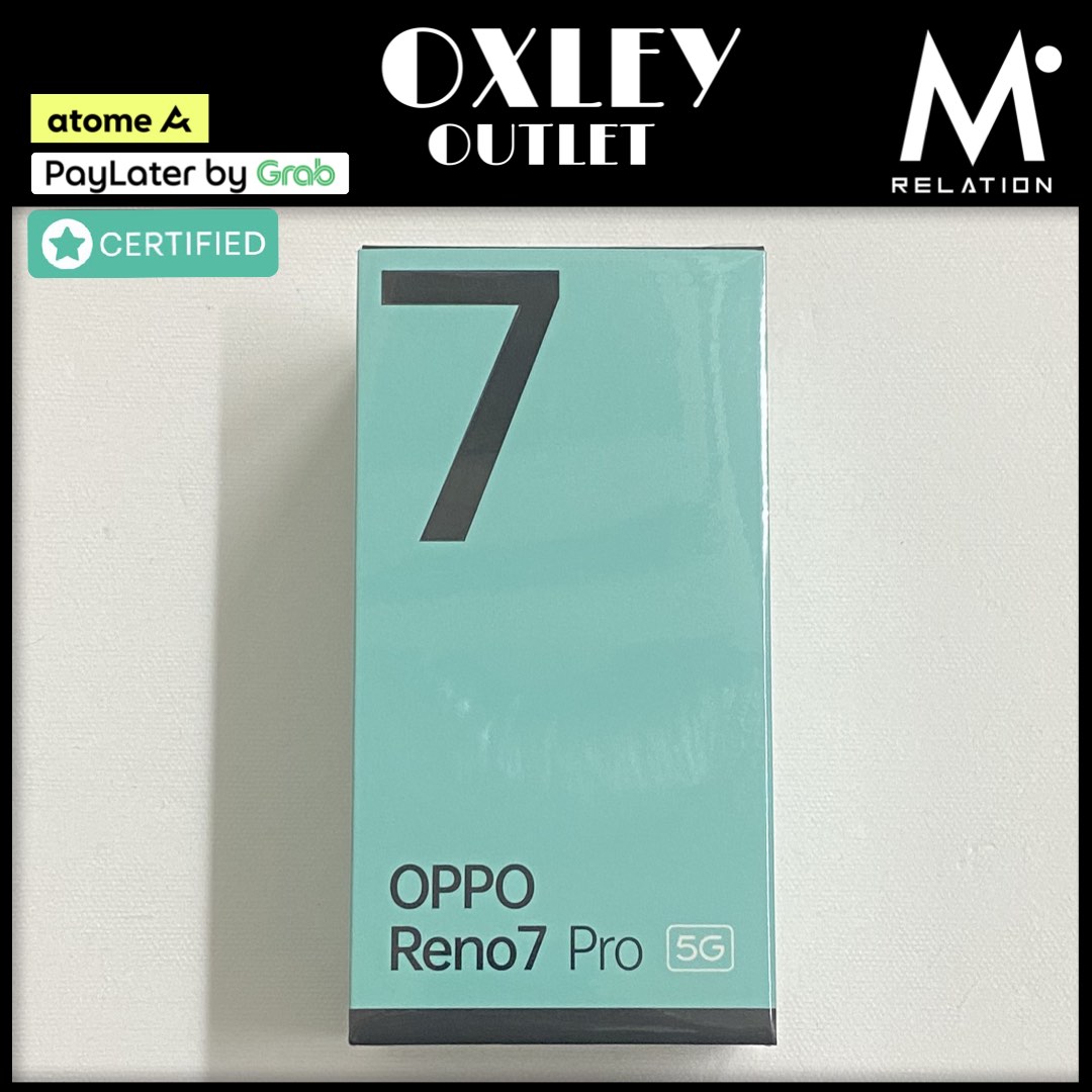 Brand New OPPO Reno 7 Pro 5G Starlight Black | 12GB RAM/256GB Memory ...