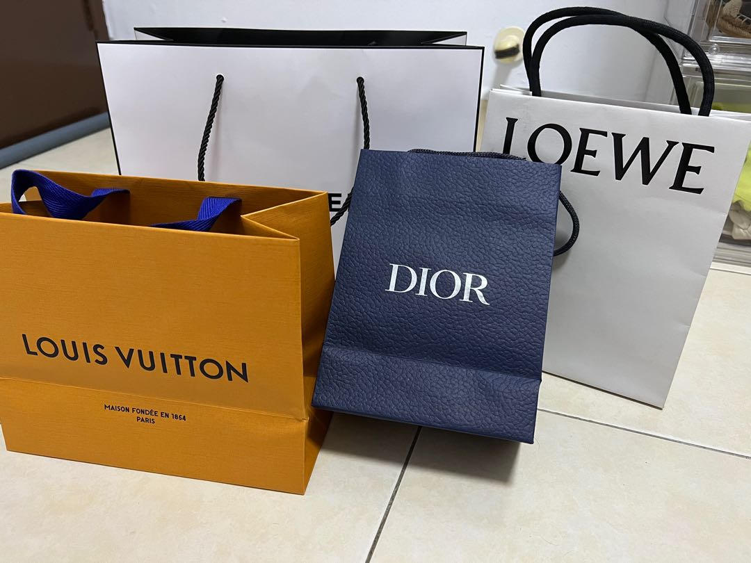 branded paper bag, Luxury, Accessories on Carousell