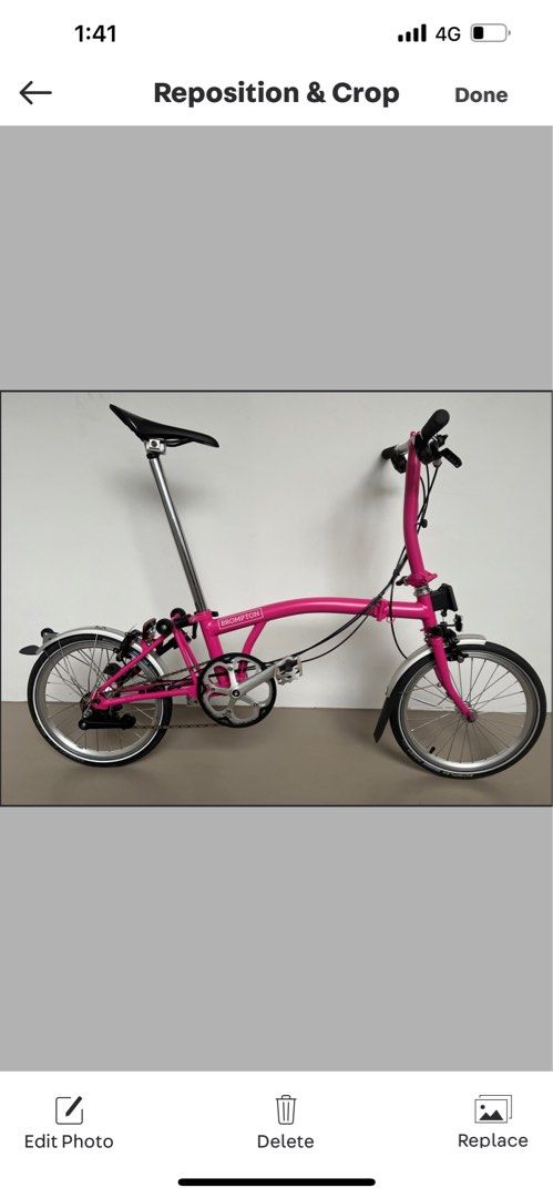 Brompton Hot pink S6L 2019, Sports Equipment, Bicycles & Parts ...