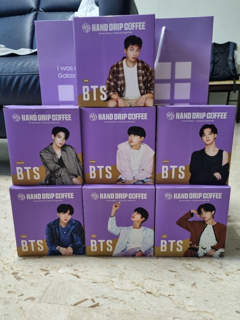 BTS Hand Drip Coffee, Food & Drinks, Beverages on Carousell