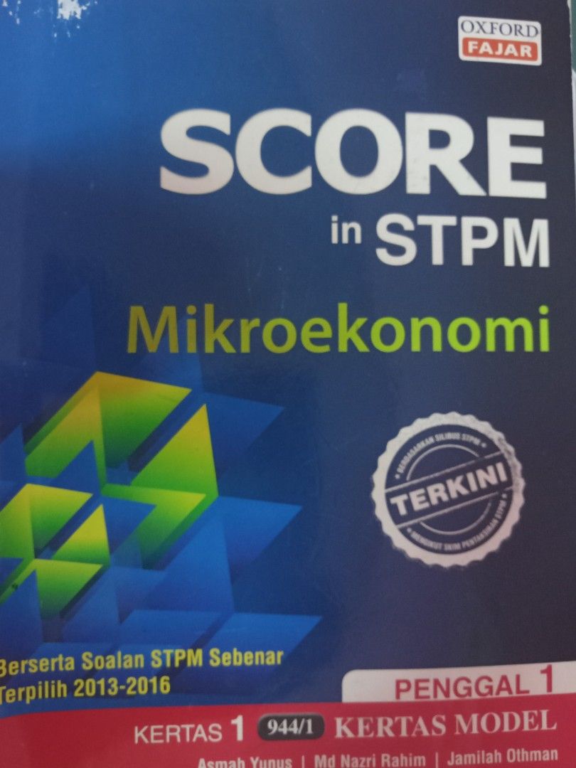 BUKU LATIHAN EKONOMI STPM SEM 1, Hobbies & Toys, Books & Magazines ... BUKU LATIHAN EKONOMI STPM SEM 1, Hobbies & Toys, Books & Magazines ...