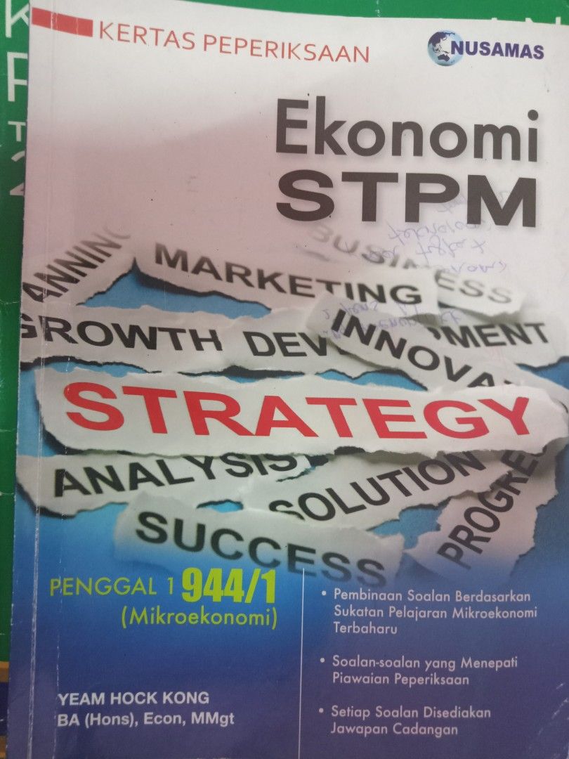 BUKU LATIHAN EKONOMI STPM SEM 1, Hobbies & Toys, Books & Magazines ... BUKU LATIHAN EKONOMI STPM SEM 1, Hobbies & Toys, Books & Magazines ...