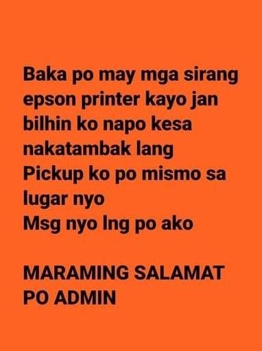 Bumili po ako ng mga sirang printer, Mobile Phones & Gadgets, Mobile ...