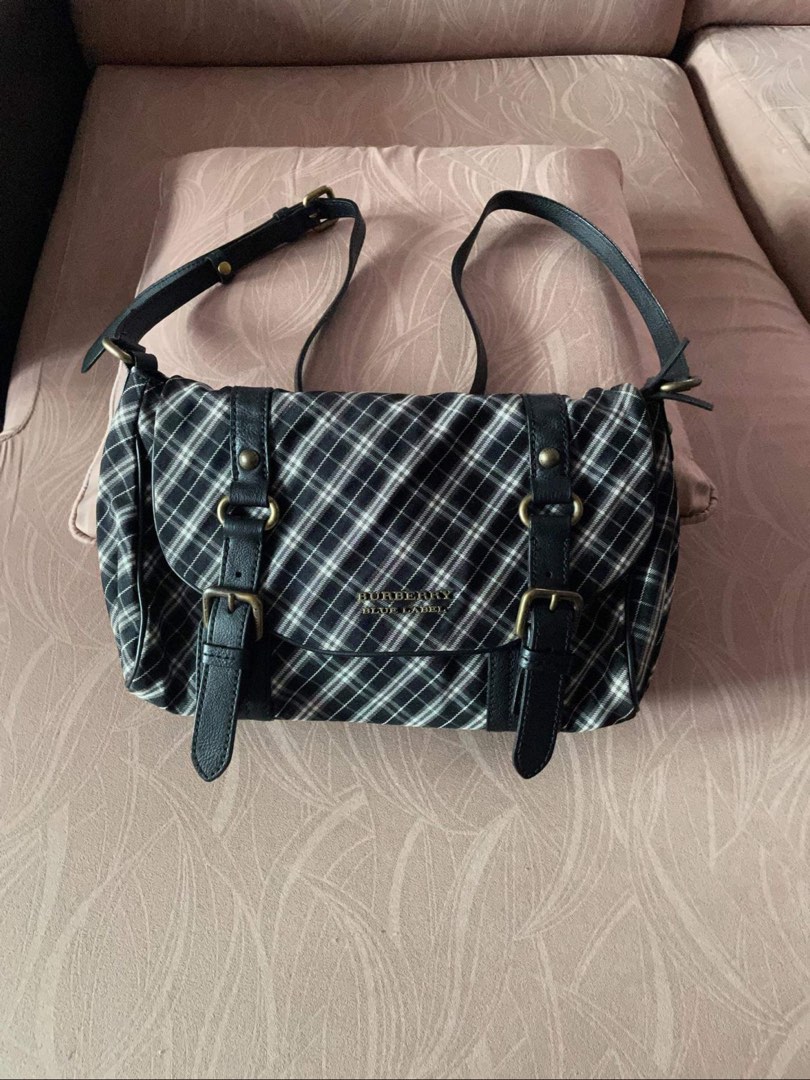 Burberry Blue Label Bag, Luxury, Bags & Wallets on Carousell