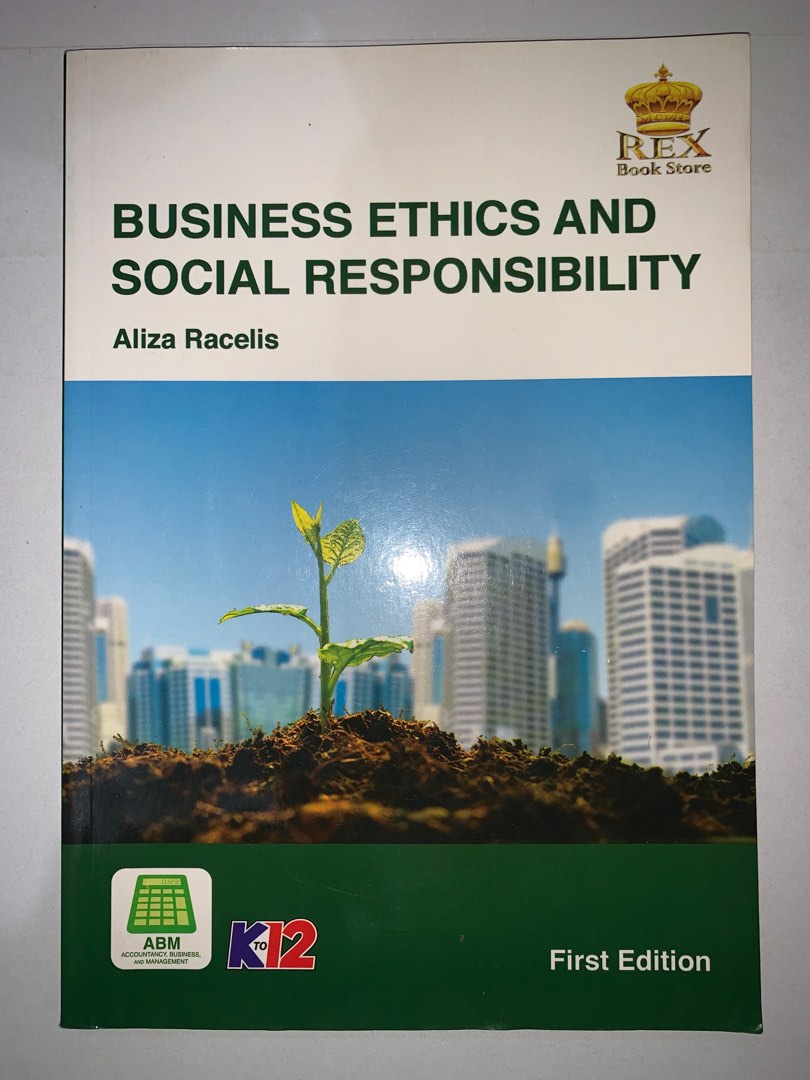 Business Ethics and Social Responsibility - ABM book, Hobbies & Toys ...