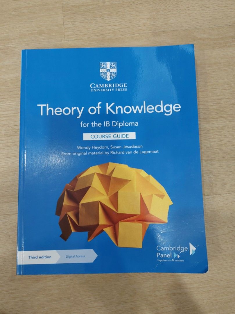 Cambridge Theory of Knowledge for the IB Diploma 3rd Edition, Hobbies ...