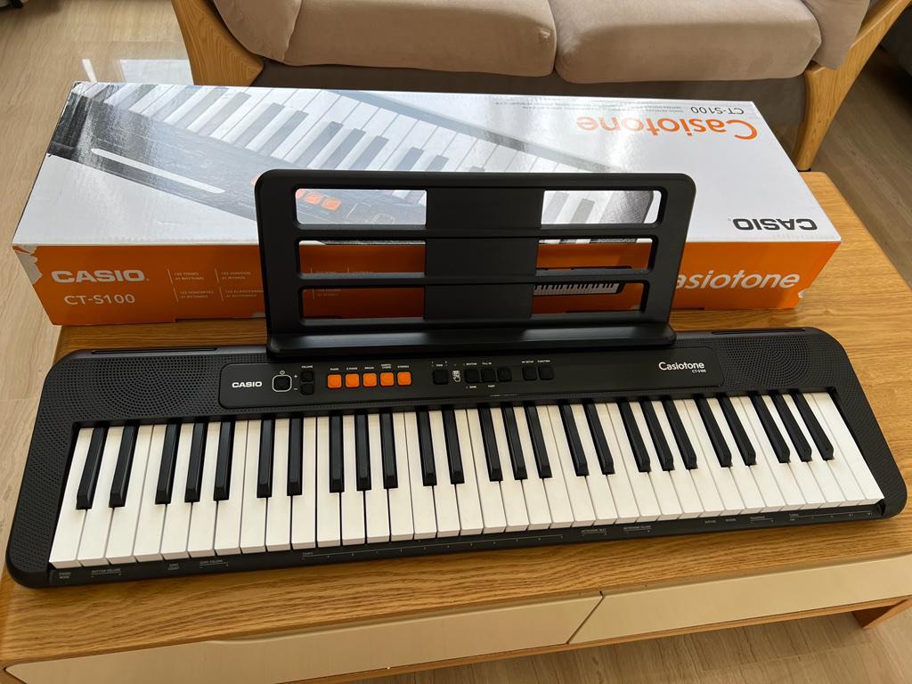 Casio Keyboard Ct S100 Piano Hobbies And Toys Music And Media Musical