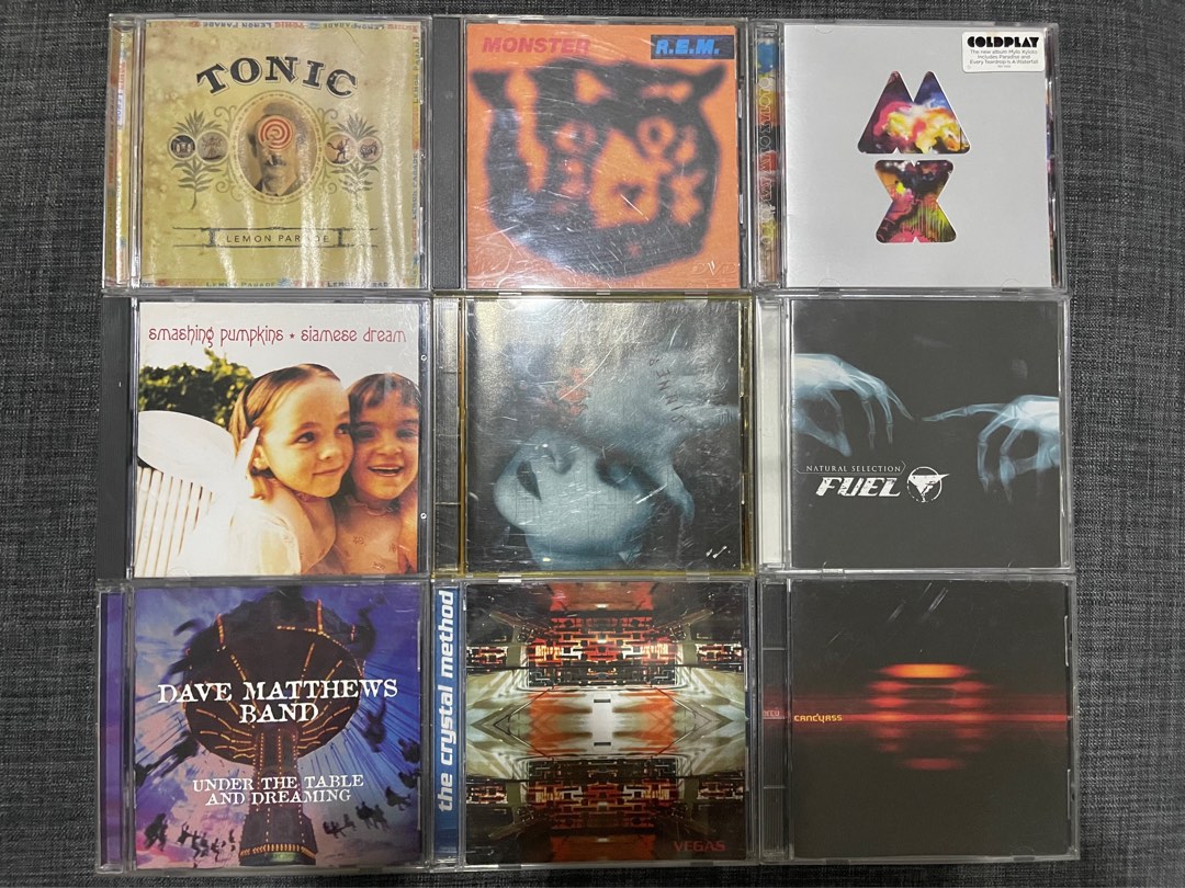 Original CDs Tonic R.E.M. Coldplay Drowning Pool Dave Matthews Band ...
