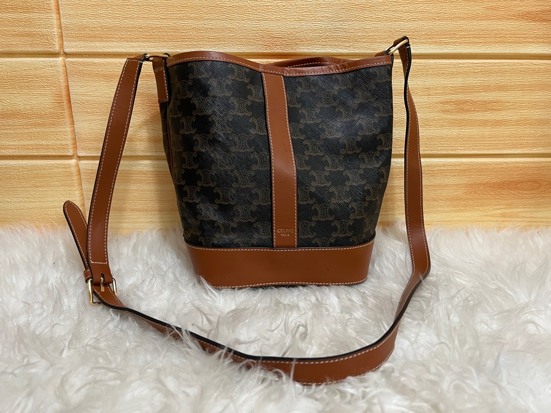 Celine Bucket Bag, Luxury, Bags & Wallets on Carousell