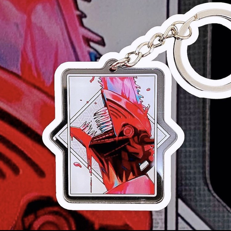 CHAINSAW MAN KEYCHAINS ACRYLIC/ ANIME CHAINSAW MAN COLLECTION/ GOOD ...