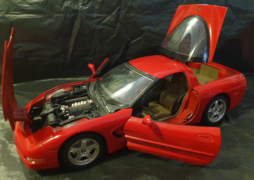 CHEVROLET CORVETTE C5 Die Cast car model 1/18 scale, Hobbies & Toys ...