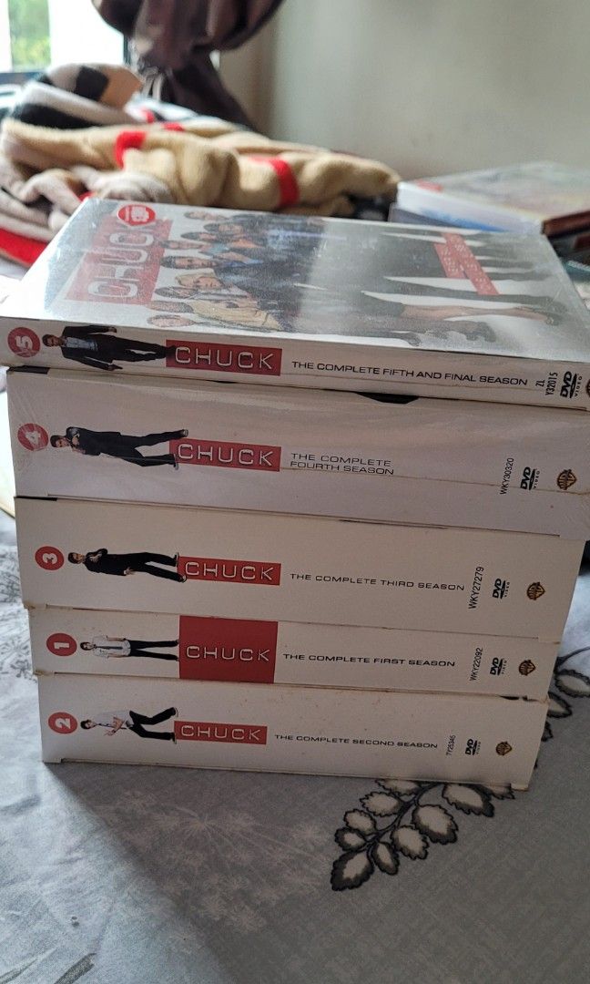 Chuck full series, Hobbies & Toys, Music & Media, CDs & DVDs on Carousell