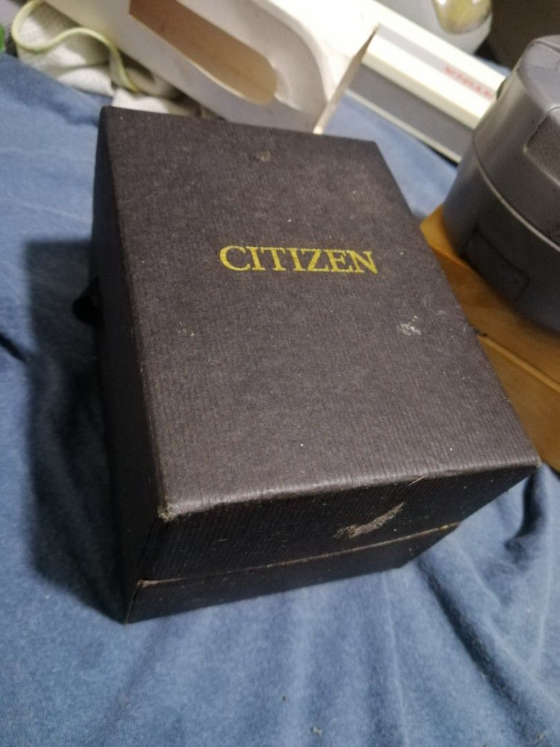 Citizen watch box, Women's Fashion, Watches & Accessories, Watches on ...