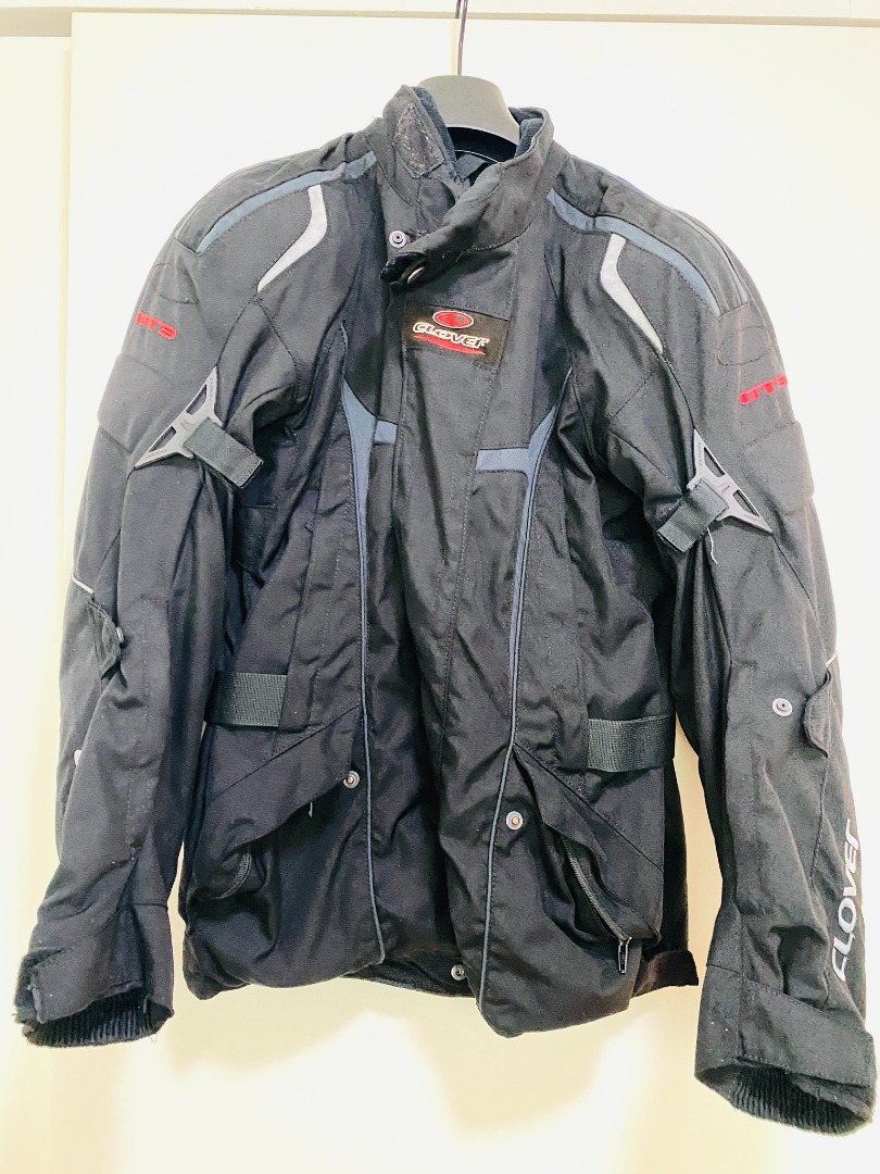 Clover GT3 Textile Motorcycle Jacket, Motorcycles, Motorcycle Apparel ...
