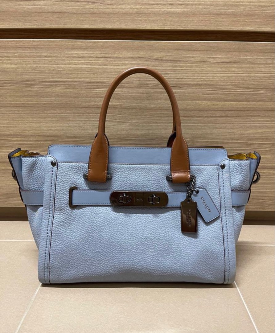 Coach hand-carry/cross-body bag, Luxury, Bags & Wallets on Carousell