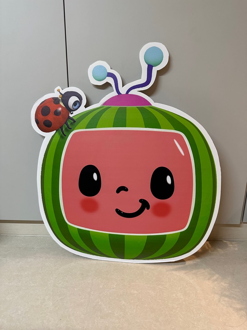 Cocomelon standee and wall decoration, Hobbies & Toys, Stationery ...