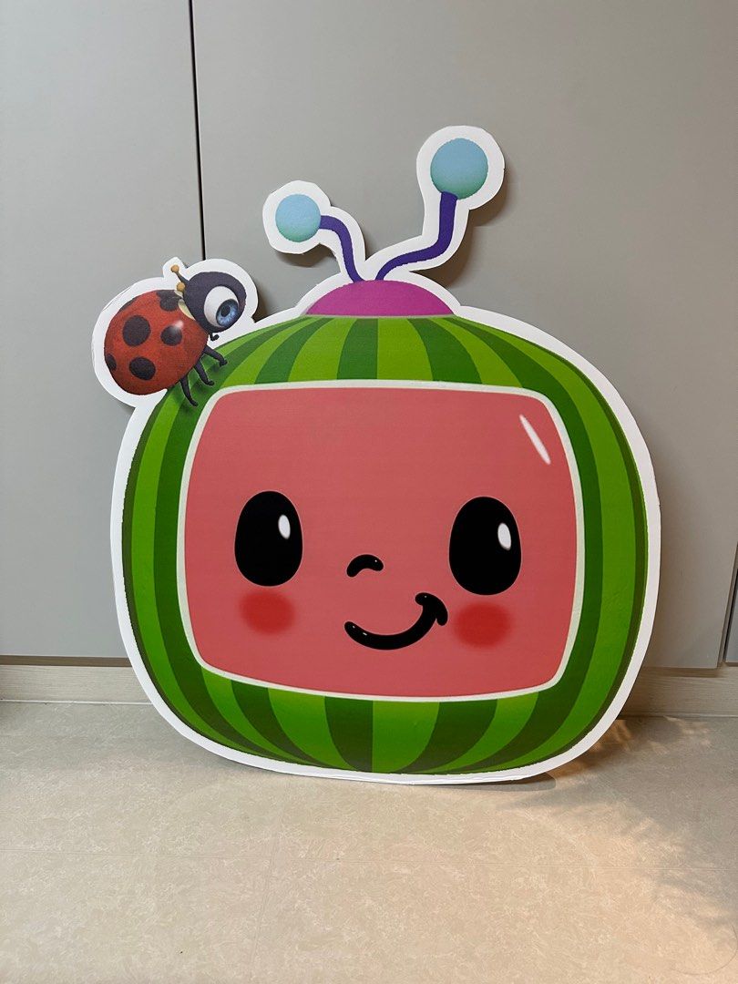 Cocomelon standee and wall decoration, Hobbies & Toys, Stationery ...