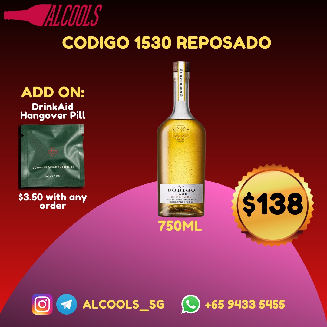 Codigo 1530 Reposado / 750ml / Same Day Alcohol Delivery / Wholesale ...