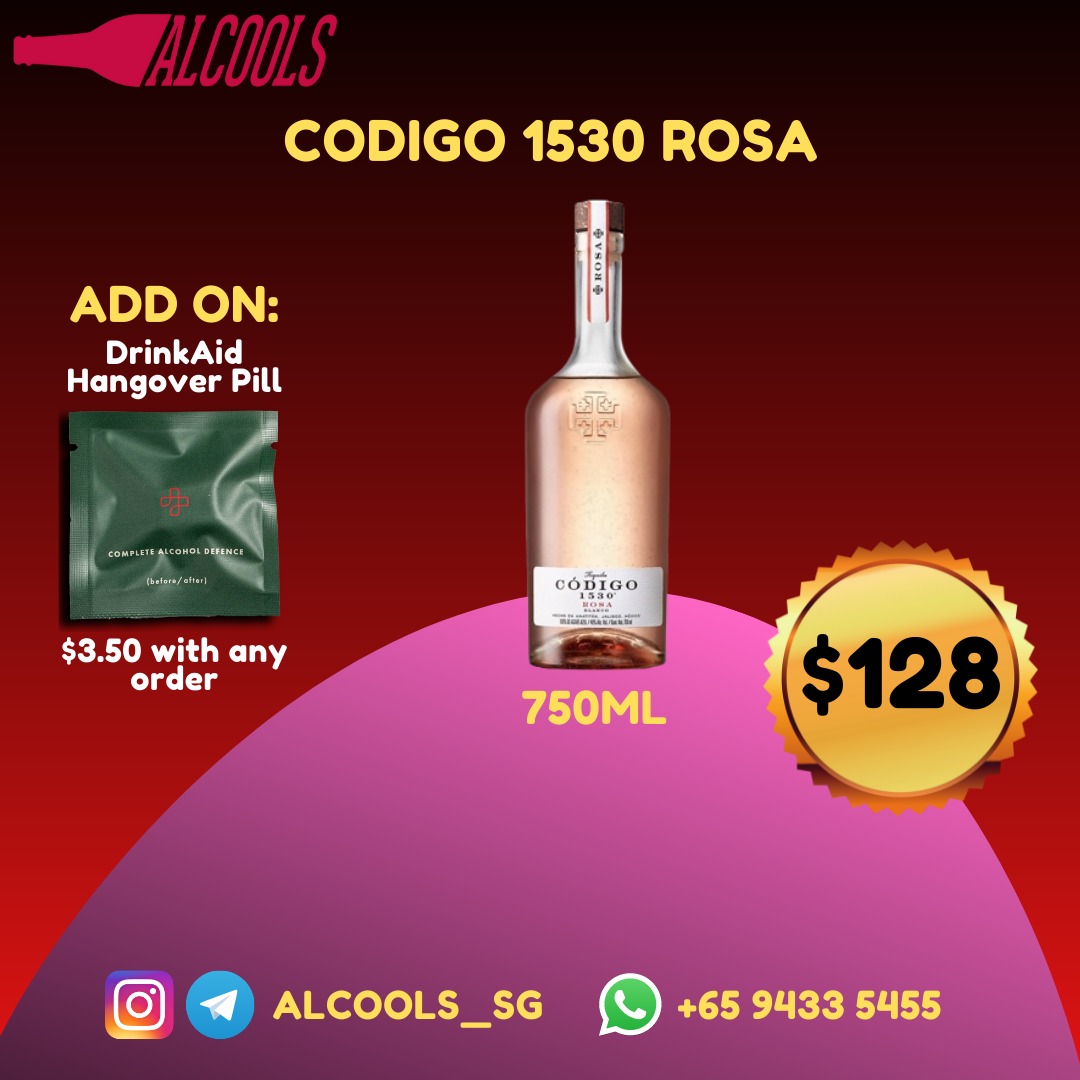 Codigo 1530 Rosa / 750ml / Same Day Alcohol Delivery / Wholesale, Food ...