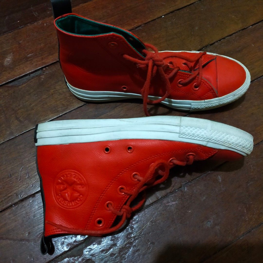 Converse Chuck Taylor Leather High Cut Original (UNISEX), Men's Fashion ...