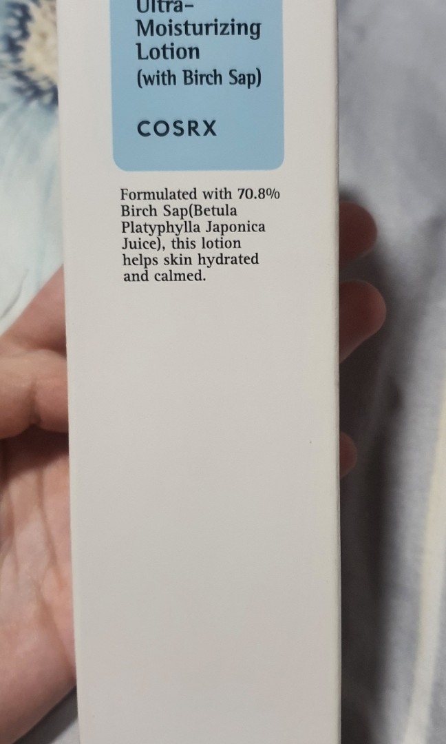 Cosrx oil-free ultra-moisturizing lotion with birch sap, Beauty ...