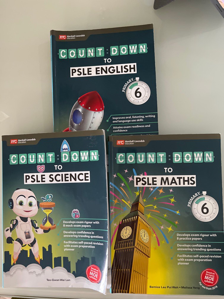 Countdown to PSLE, Hobbies & Toys, Books & Magazines, Assessment Books ...