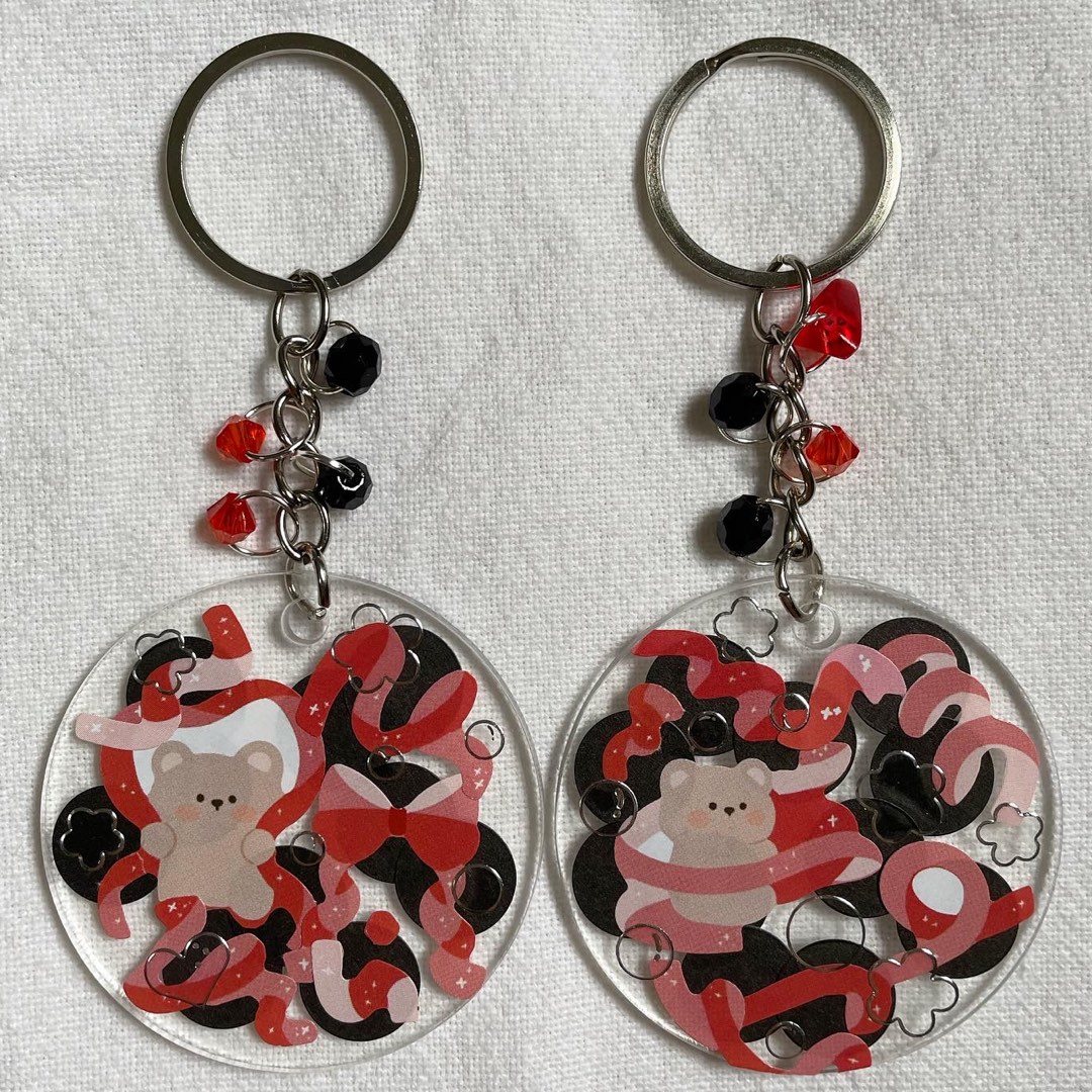 Custom Made Matching Keychain, Hobbies & Toys, Stationery & Craft ...