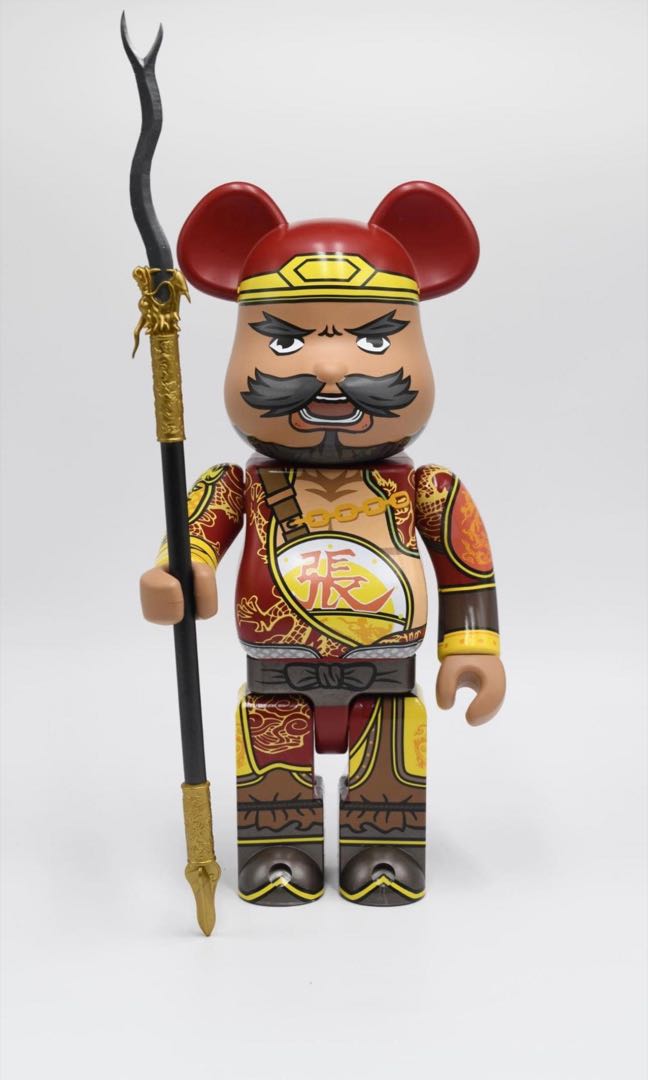 CUSTOM Zhang Fei 400% bearbrick be@rbrick bb, Hobbies & Toys, Toys ...