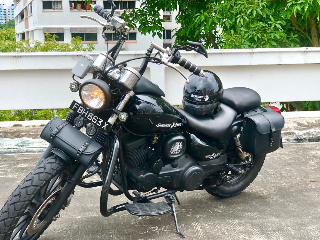 Customized Daelim Daystar with 10 year COE, Motorcycles, Motorcycles ...