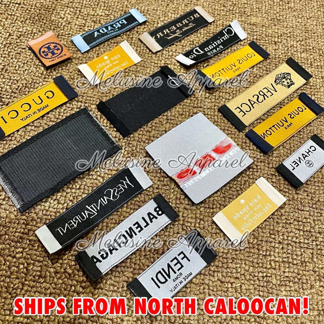 CUSTOMIZED WOVEN LABELS, Everything Else, Others on Carousell